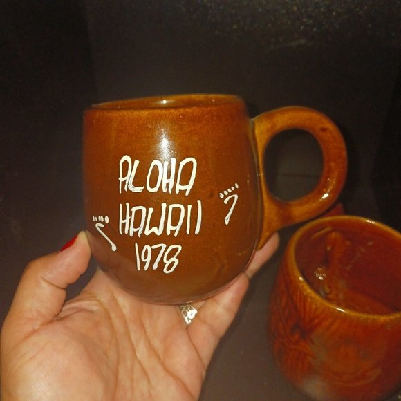 Hawaii's Finest | Dining | Vintage Tiki Style Coffee Mugs Hawaiian ...